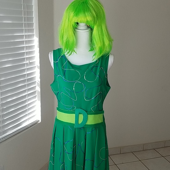 Dresses | Disgust Costume From Disney Movie Inside Out | Poshmark